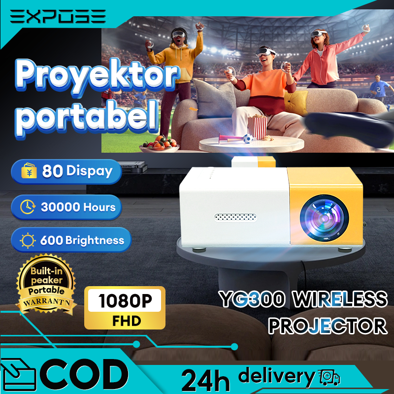Jual Proyektor Mini Proyektor Mini Portable HP Home Theater Android ...