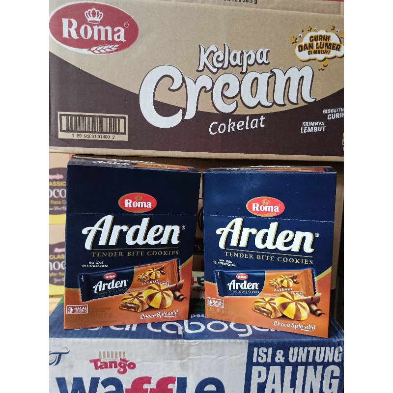 Jual roma arden coklat box 30g isi 10 bungkus | Shopee Indonesia
