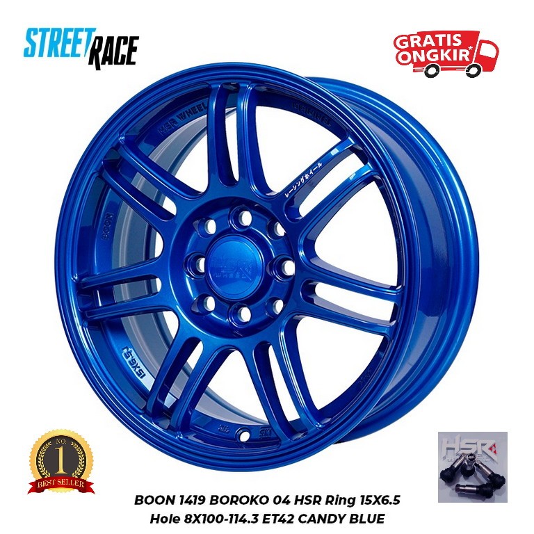 Jual Velg Mobil Hsr Original R15 Untuk Brio Mobilio Ayla Agya Sigra Dll ...