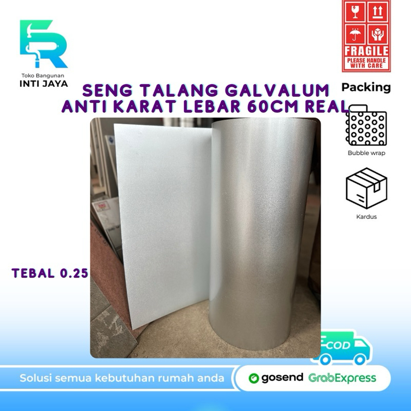 Jual Seng Talang Galvalum Anti Karat Lebar 60CM Real / Harga Per 1 ...