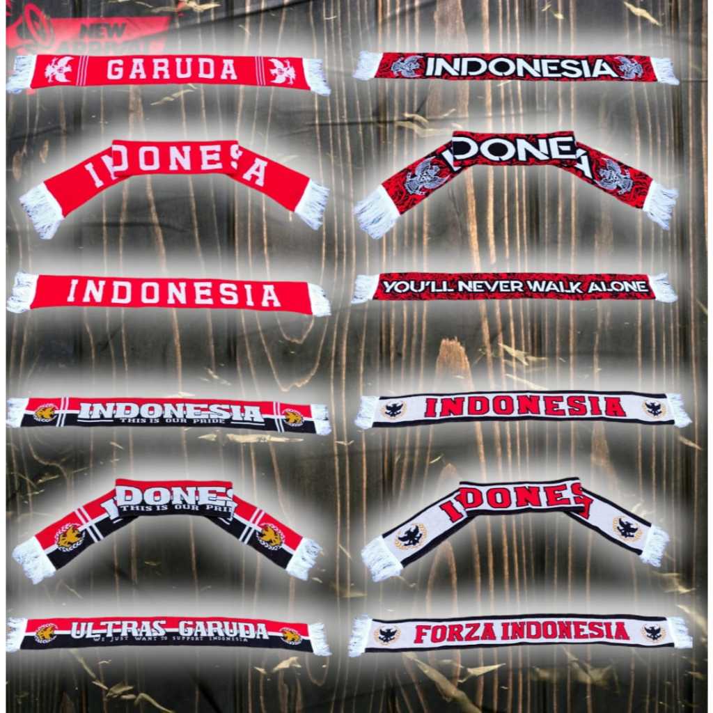 Jual Scraft timnas indonesia ultras garuda syal indonesia BESAR ...