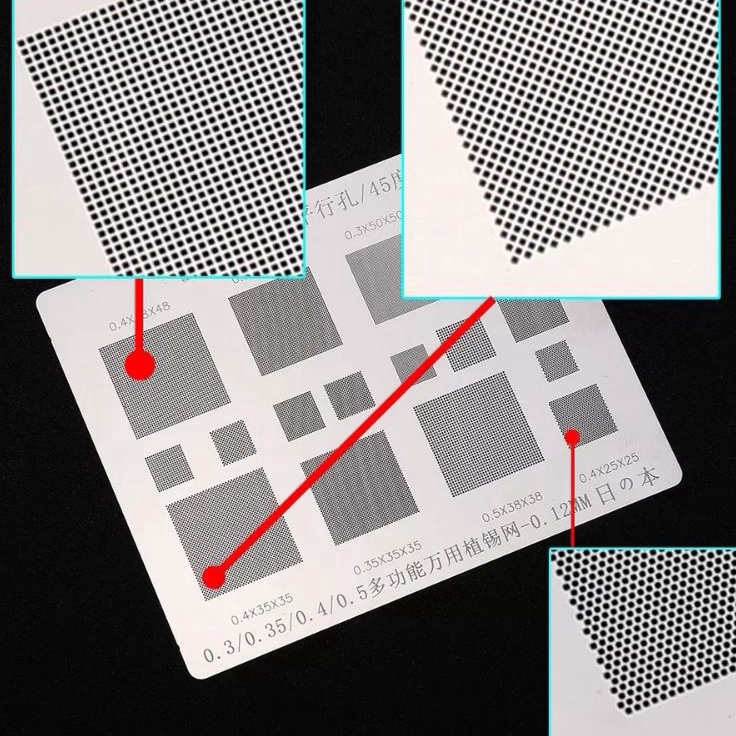 Jual Murah Cetakan Universal IC Plat Amaoe Original BGA Bahan Jepang | Shopee Indonesia