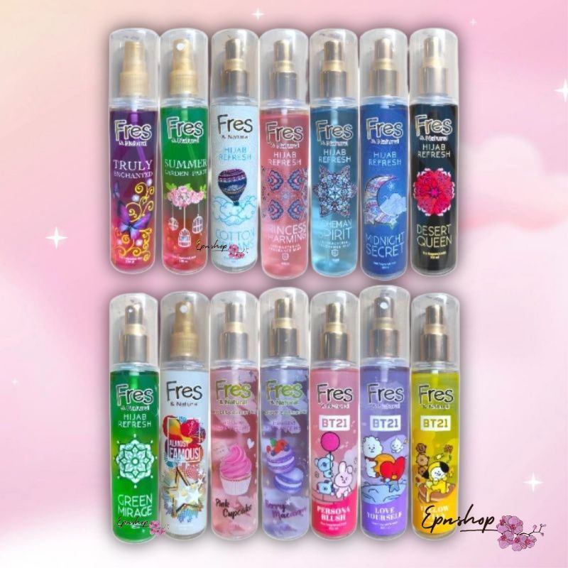 Jual FRESH AND NATURAL COLOGNE 100ML / PARFUM FRESH AND NATURAL HIJAB ...