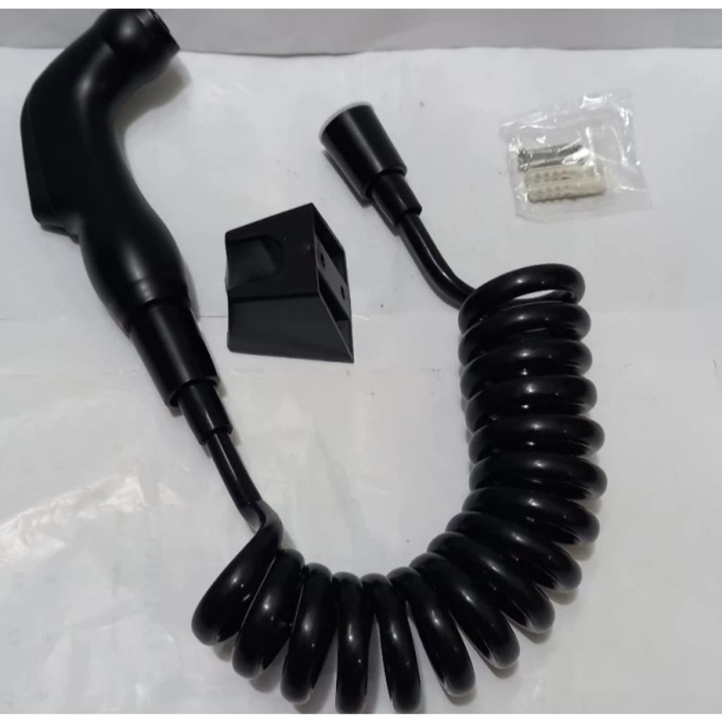Jual Jet Shower Toilet / Shower Cebok / Jet Shower Bidet Set Black ...