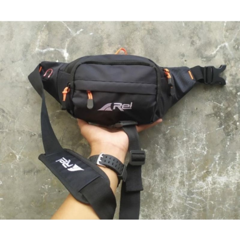 Jual TAS WAISTBAG WATERPROOF BAHAN NILON PREMIUM # TAS SELEMPANG # TAS ...