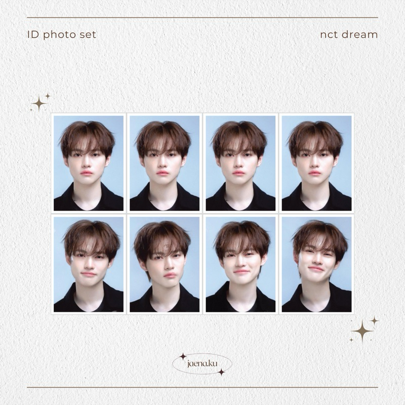 Jual [NCT DREAM] ID PHOTO SET 1 LEMBAR (8foto) MARK RENJUN JENO HAECHAN ...