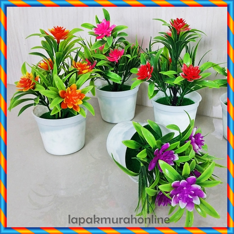 Jual Bunga Hias Tanaman Bonsai Artificial Bunga Palsu Hiasan Dekorasi ...