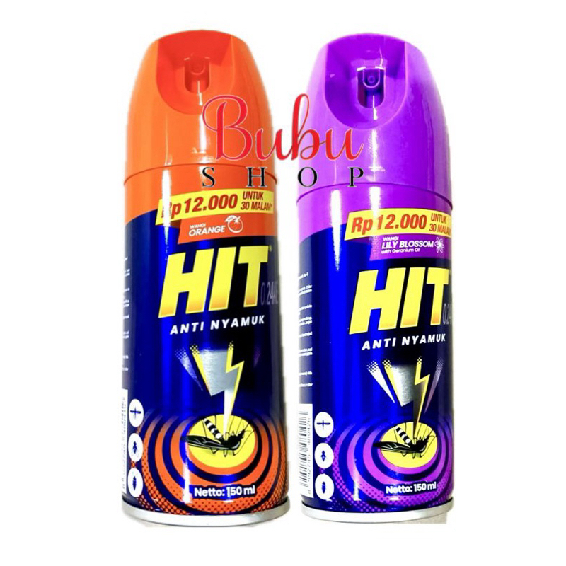 Jual Hit 150ml semprotan Nyamuk/kecoa/semut (150ml) | Shopee Indonesia