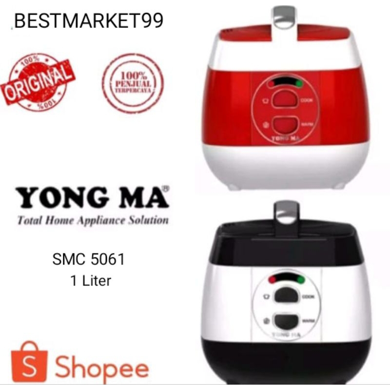 Jual YONGMA MAGIC COM 1 LITER SMC 5061/ 1,3 LITER MC 1350 /5031 RICE ...