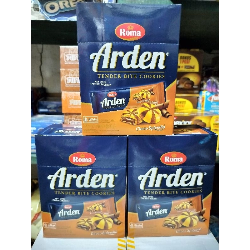 Jual Roma Arden Tender Bite Cookies ( Isi 10 Bungkus ) | Shopee Indonesia