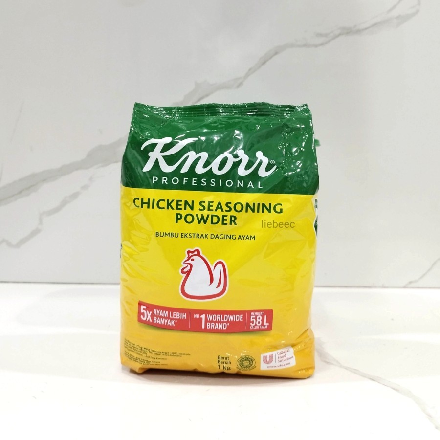 Jual KNORR Knor Chicken Seasoning Powder 1 Kg Kaldu Ayam 1kg Bubuk ...