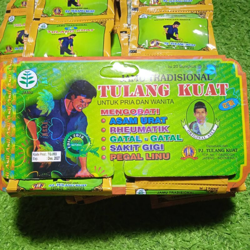 Jual RAMUAN TRADISIONAL TULANG KUAT KAPSUL REMATIK ENCOK ASAM URAT ...