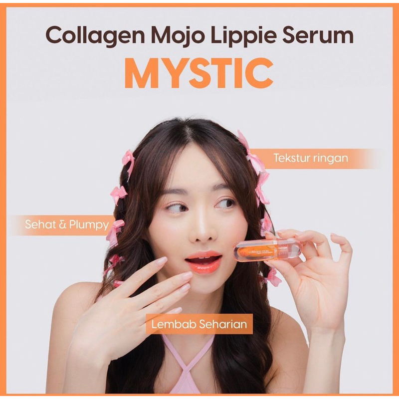 Jual [FREE GIFT] MORLAB - DIAMOR COLLAGEN MOJO LIPPIE SERUM VARIAN - (Mystic) | Shopee Indonesia