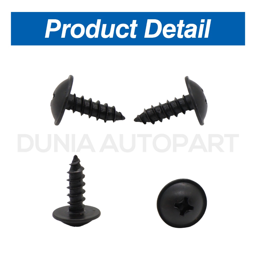 Jual Sekrup Hitam Speaker Baut Skrup Kasar Lancip Tajam Runcing Tapping ...