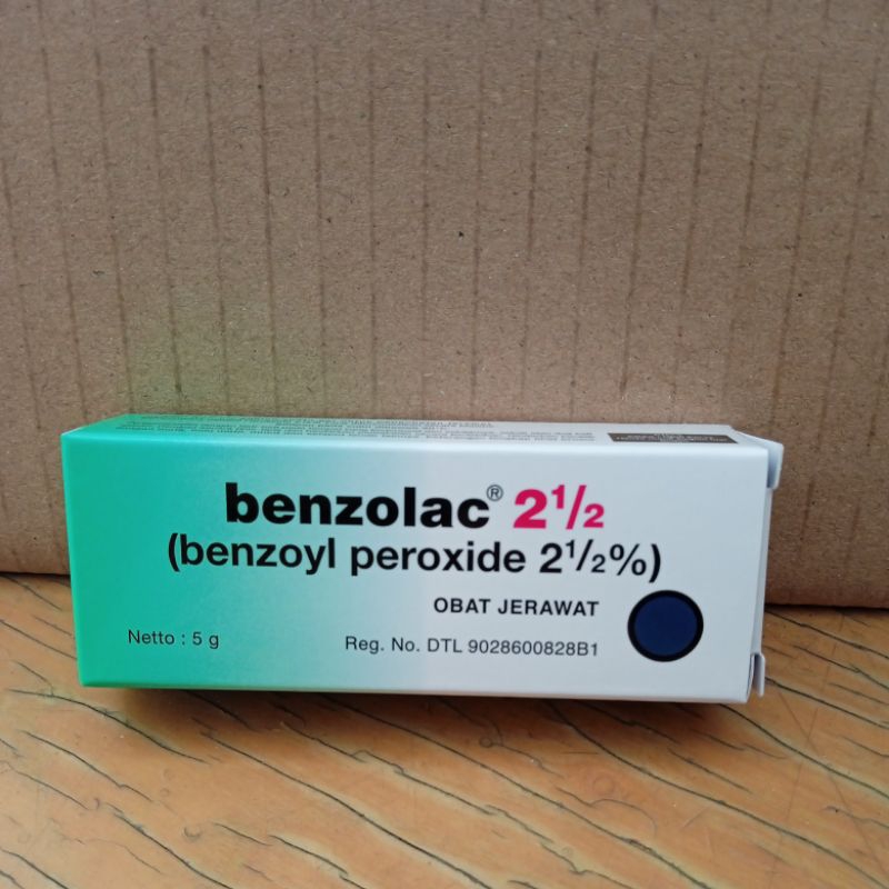 Jual Benzolac 2,5 % / untuk mengobati jerawat / untuk mencerahkan wajah ...