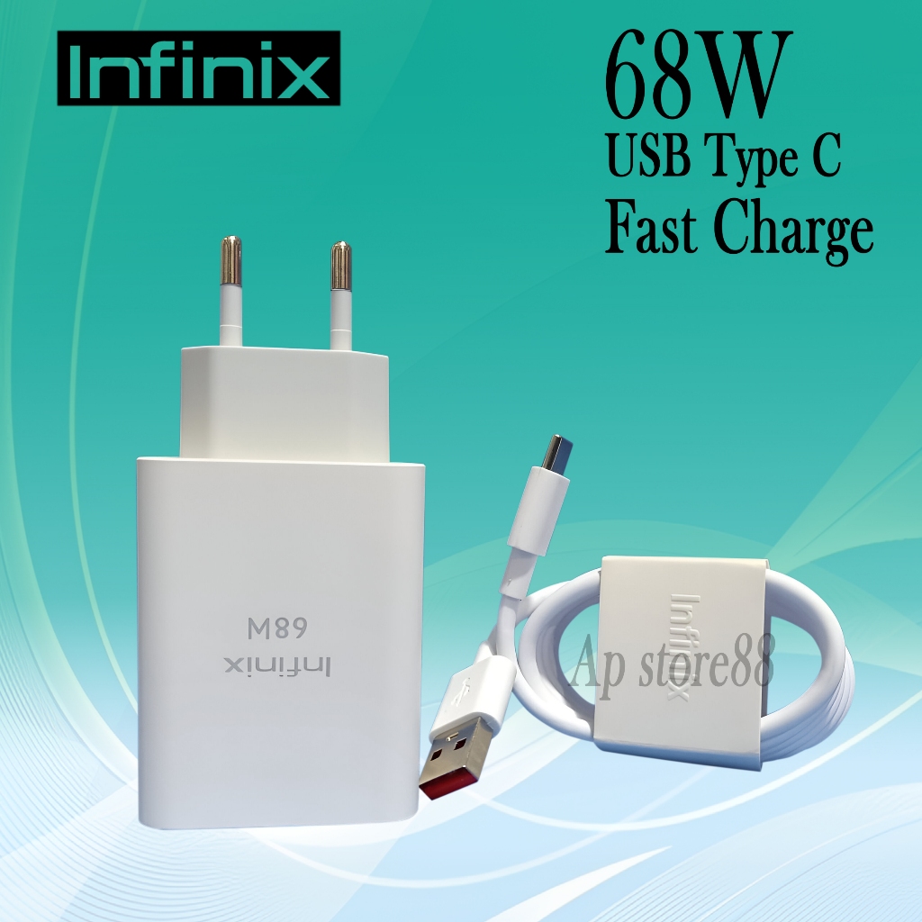 Jual Charger Casan Infinix 68W Note 30 Pro Note 40 VIP Zero 30 30 VIP ...