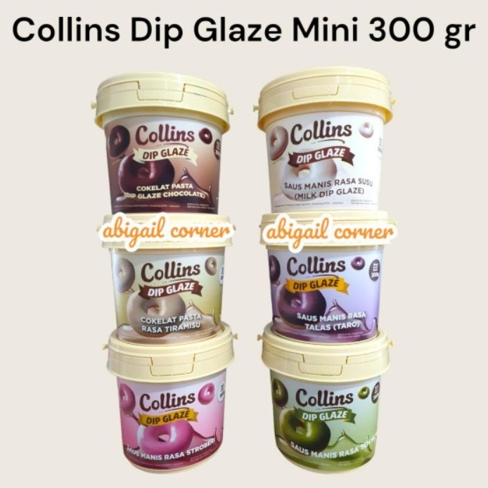 Jual Collins Dip Glaze Mini 300 g | Shopee Indonesia