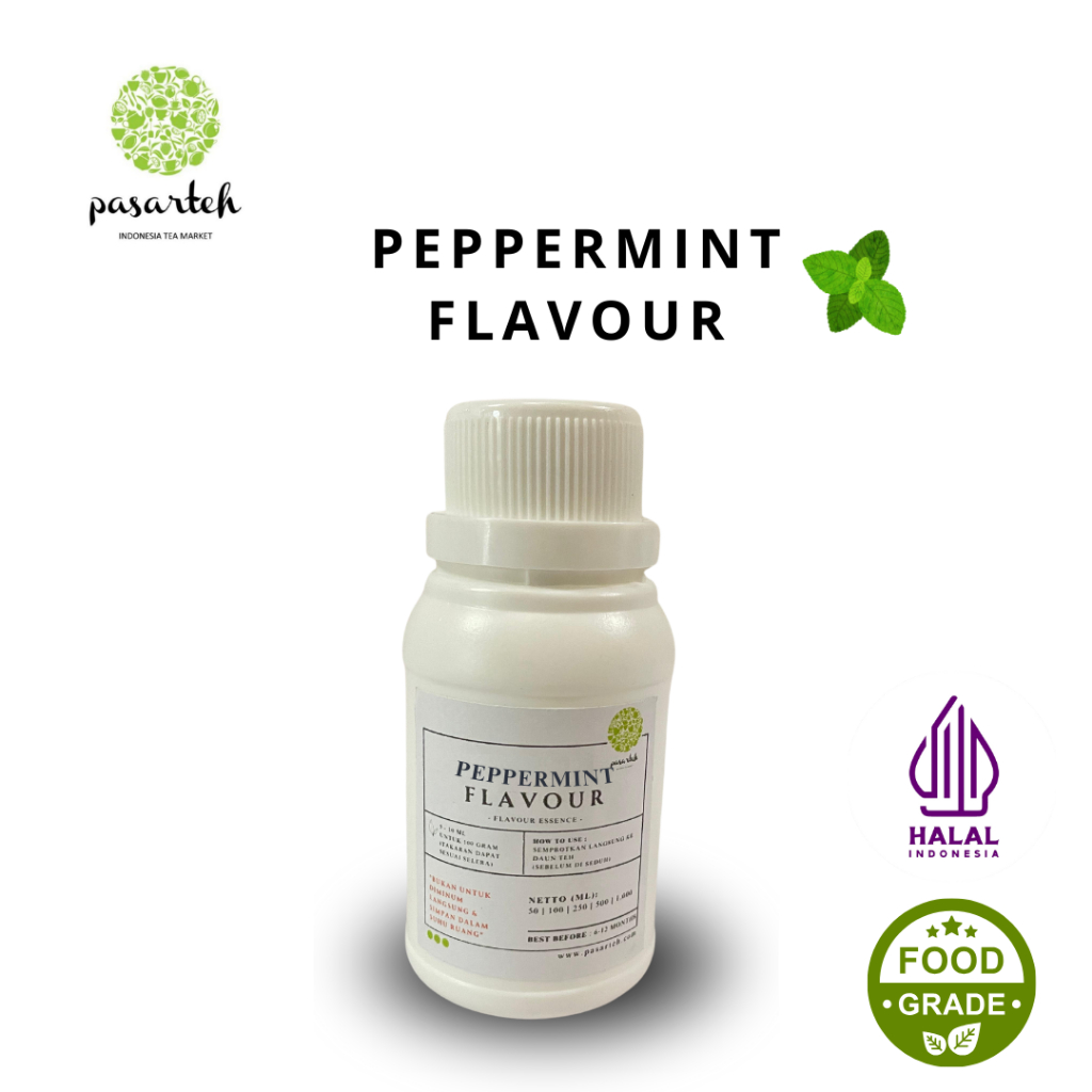 Jual [ pasarteh ] Peppermint Flavour | Flavour Essence | Perisa ...