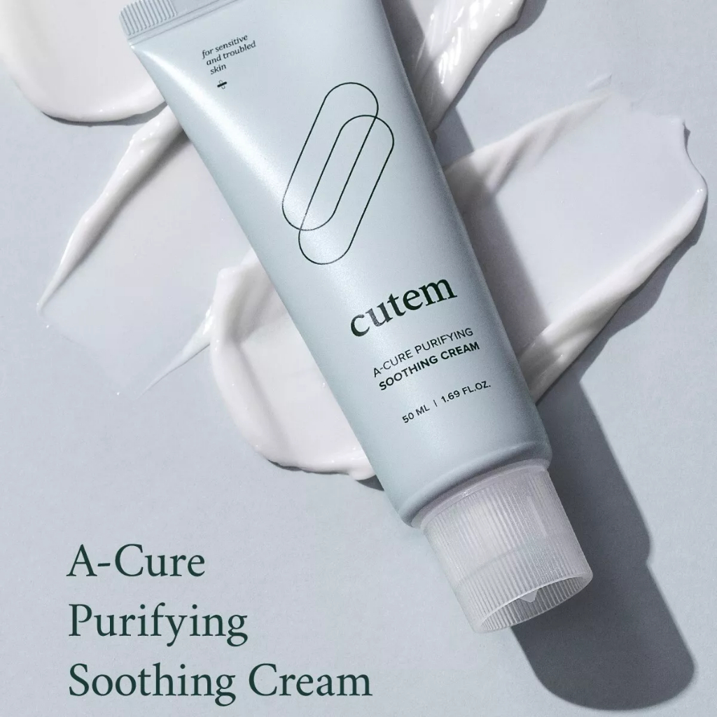 Jual SKINMED [Cutem] A-Cure Purifying Soothing Cream (50ml) | Sebum ...