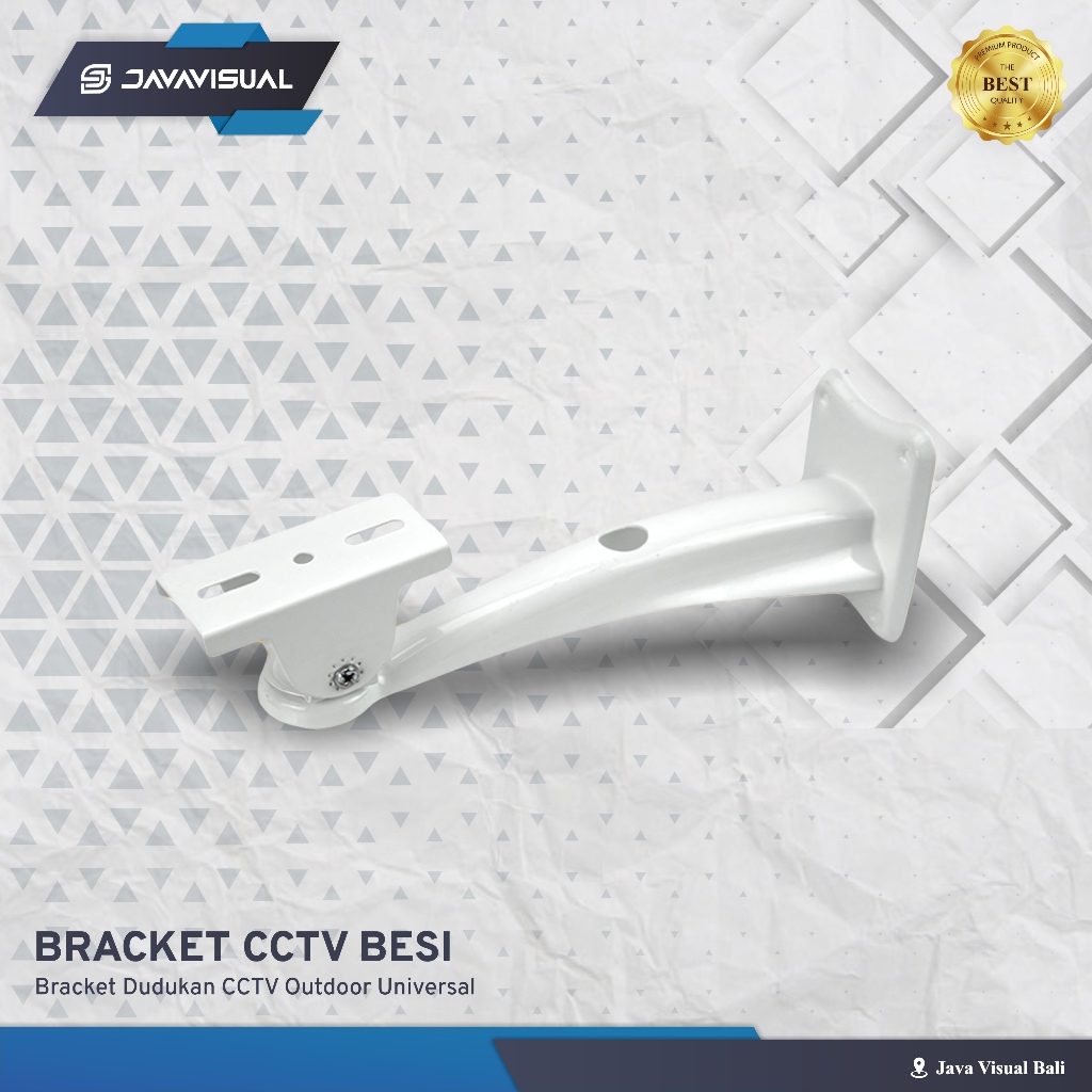 Jual [JaVis] Bracket Dudukan Kamera CCTV Outdoor Universal Besi ...