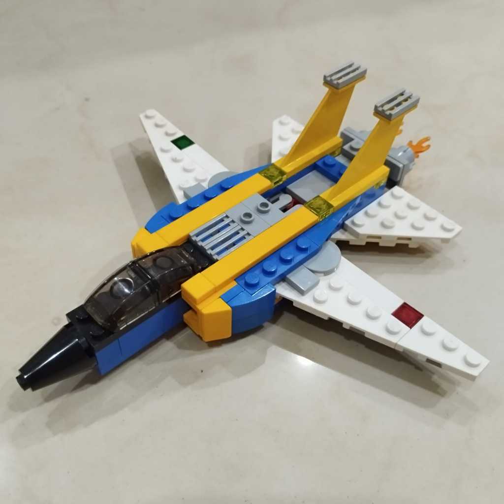 Jual Lego City MOC Jet Plane Pesawat Super Soarer ori original asli ...