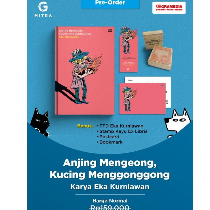 Jual Buku Anjing Mengeong, Kucing Menggonggong by Eka Kurniawan ...