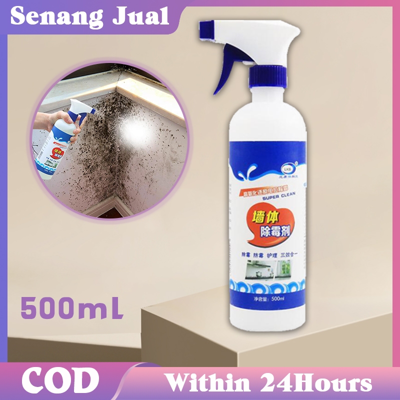 Jual 500ML Cairan Anti Jamur Tembok Spray Penghilang Jamur Semprotan ...