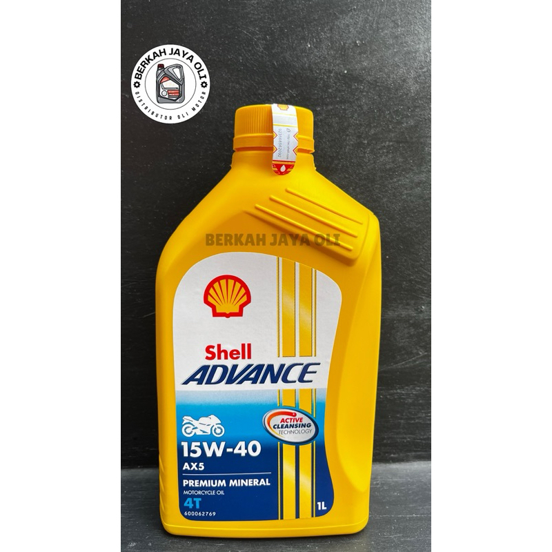 Jual Shell Advance AX5 15W-40 - 1L | Shopee Indonesia