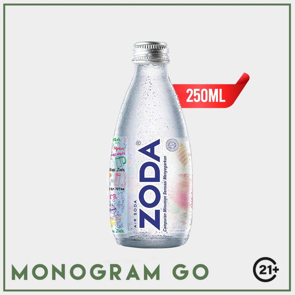 Jual ZODA - Soda Water 250ml | Shopee Indonesia
