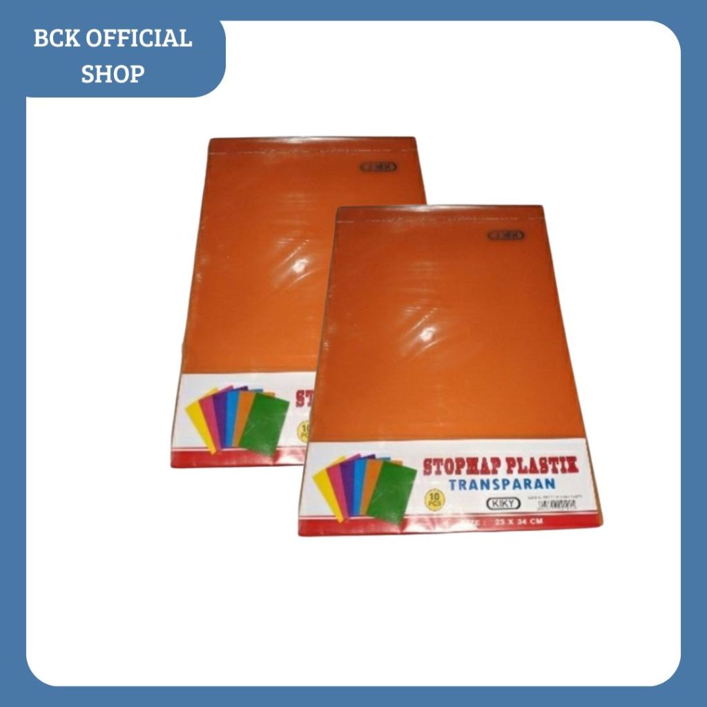 Jual Map L Transparan Stopmap Plastik Orange Kiky (pcs) | Shopee Indonesia
