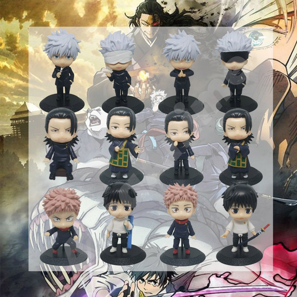 Jual Action Figure Jujutsu Kaisen "Gojo Satoru, Geto Suguru, Itadori ...