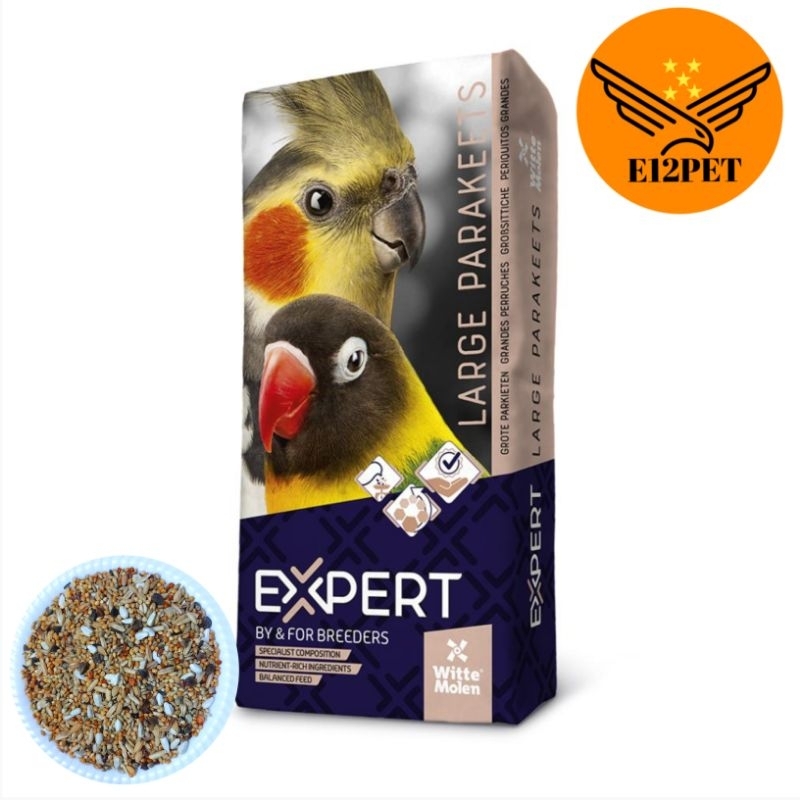 Jual Expert Large Parakeet 500gr Makanan Burung Sun Conure Cockatiels ...