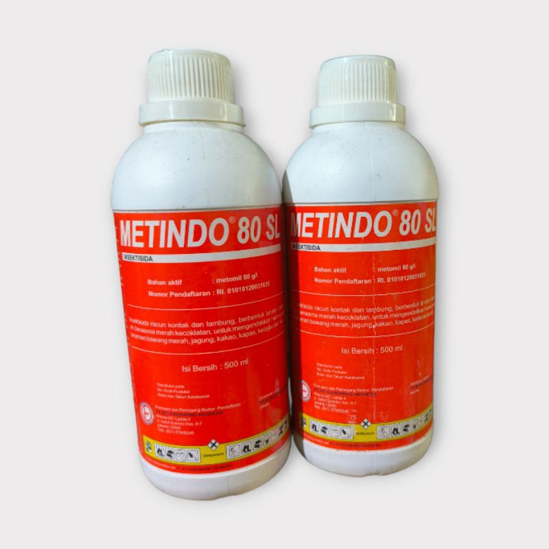 Jual INSEKTISIDA METINDO 80 SL METOMIL HAMA KAPER/HAMA WALANG/HAMA ULAT ...