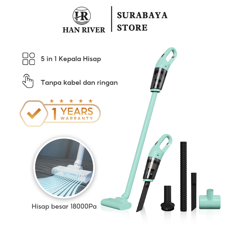 Jual HAN RIVER Vacuum Cleaner Portable 5 in 1 Home Penyedot Debu ...