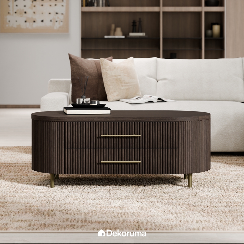Jual Dekoruma Tenzo HAMPTON Meja Tamu / Meja Sofa / Coffee Table ...