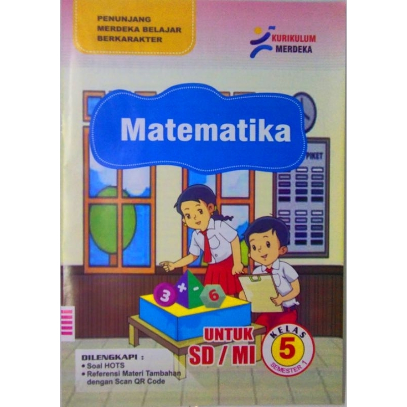 Jual Baru! lks Kelas 5 SD Matematika Semester 1 kurikulum merdeka l ...