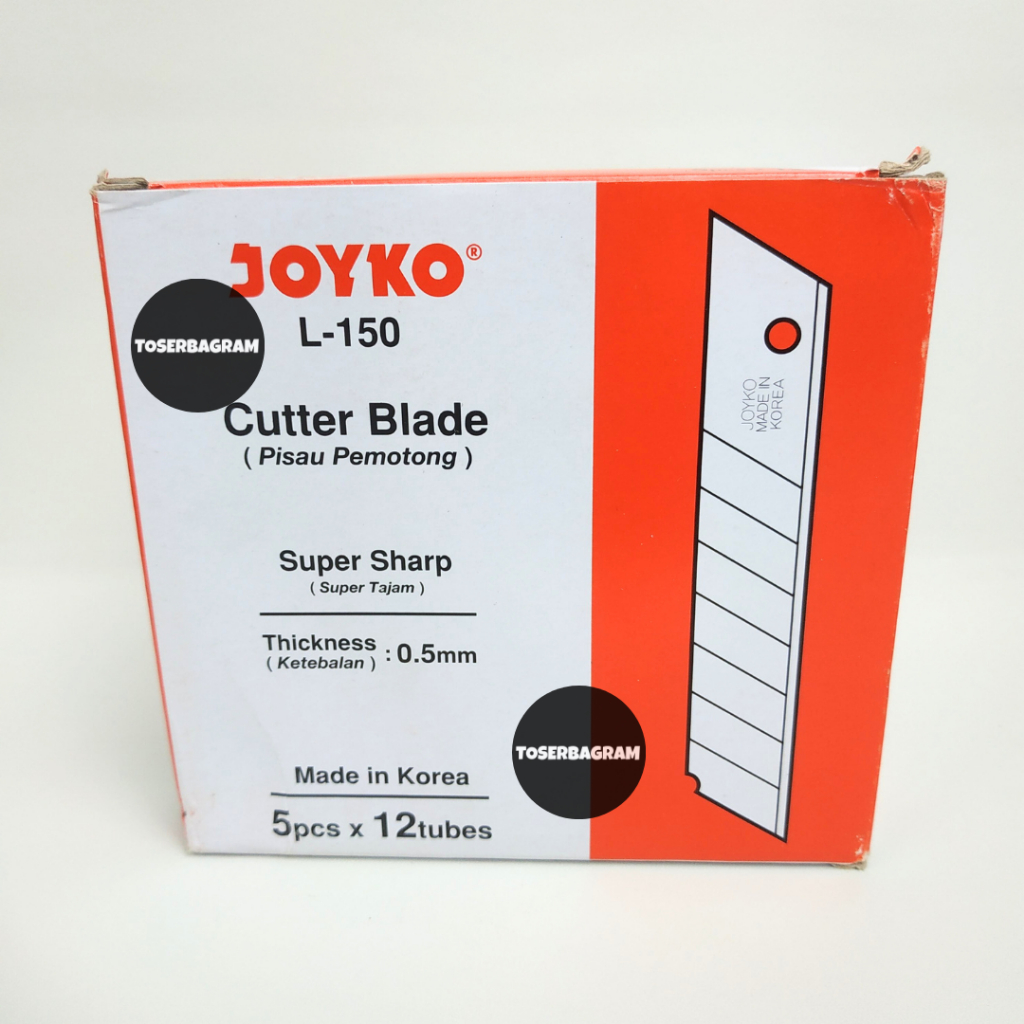 Jual Isi Cutter Besar Joyko L-150 (1 Pack / 12 Tube) | Shopee Indonesia
