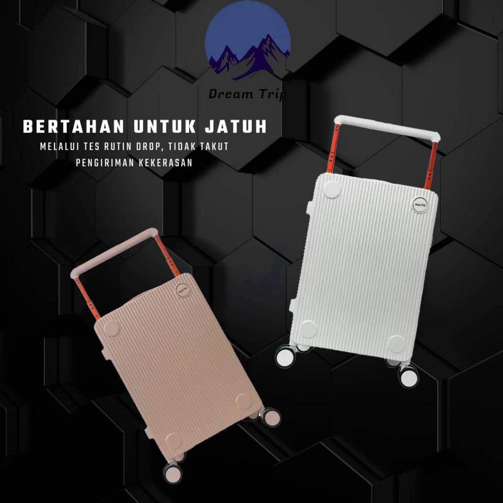 Jual Koper Kabin Dream Trip Travel 20&24 inch Koper Travel Besar TSA ...