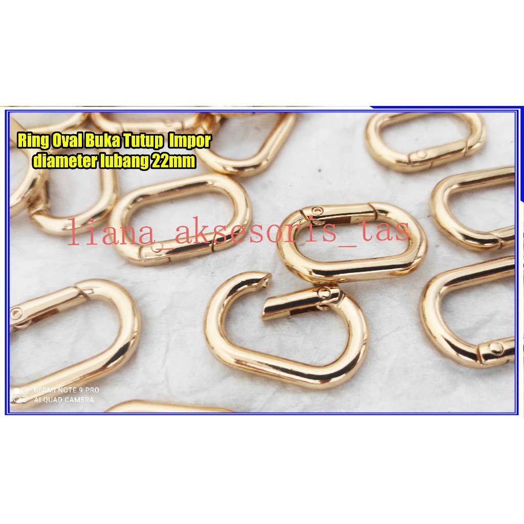 Jual RING OVAL BUKA TUTUP #620 diameter lubang 22mm - GANTUNGAN TALI ...