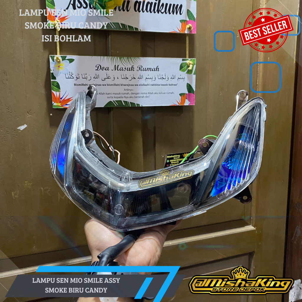 Jual LAMPU SEN MIO SMILE MODIF SMOKE BIRU CANDY | Shopee Indonesia