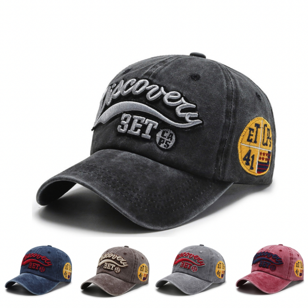 Jual Topi Baseball Topi Pria Bordir DICOVER Baseball Cap Korean Style ...