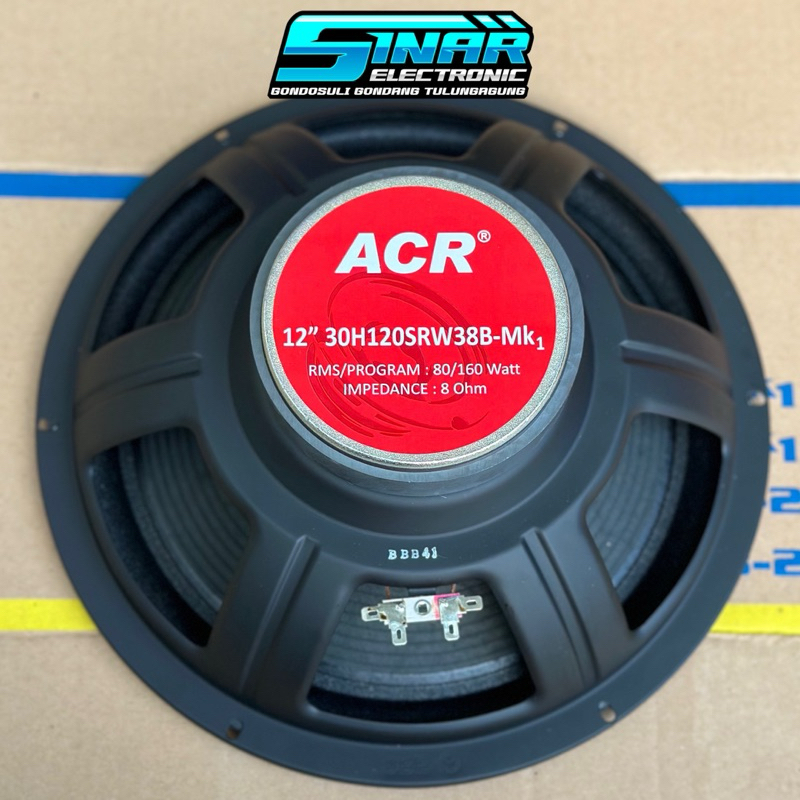 Jual ACR PRO 12in Wofer 30H120SRW38B-MK1 Speaker Original | Shopee ...