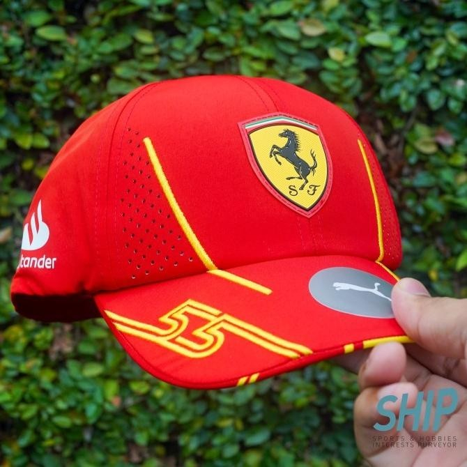Jual Topi Driver cap SAINZ FERRARI original 2024 PUMA formula 1 F1 ...