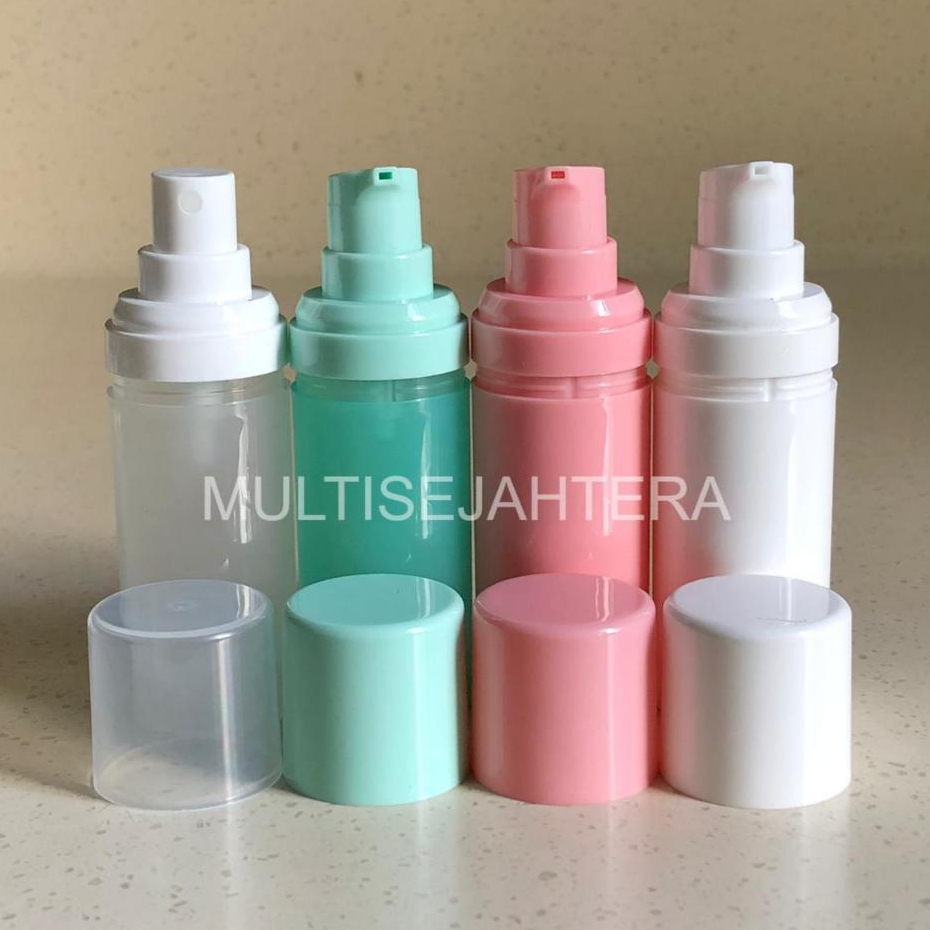Jual Botol Airless Spray 30ml Botol Serum Airless Pump Kosmetik 30ml ...