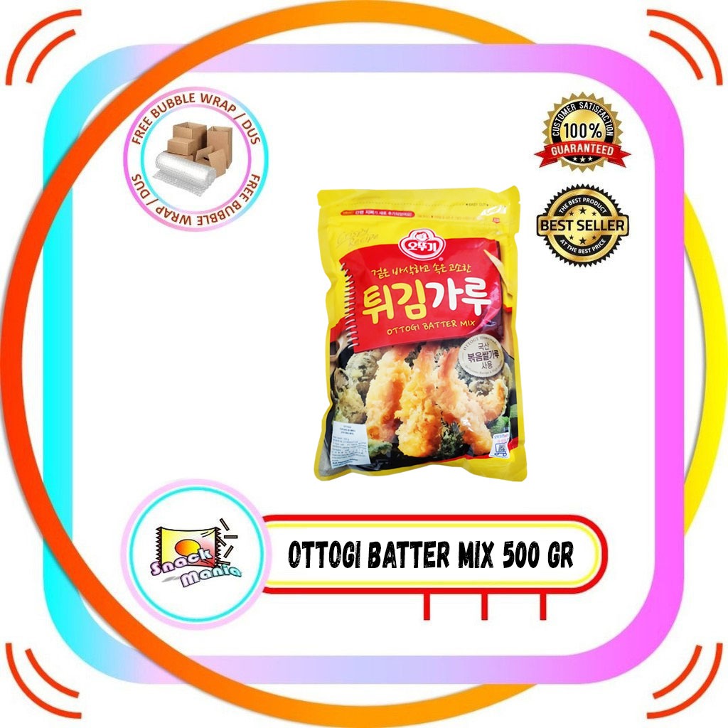 Jual Ottogi Tepung Bumbu Frying Batter Mix 500 gr Crispy Recipe ...