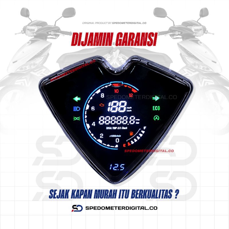Jual SPEDOMETER DIGITAL MIO J V2 | Shopee Indonesia