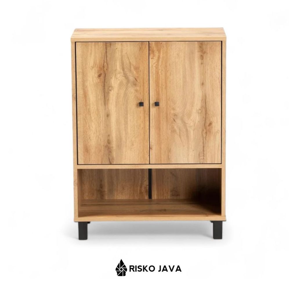 Jual Rak Sepatu Kayu Jati / Rak Penyimpanan Sepatu / Cabinet Sepatu ...