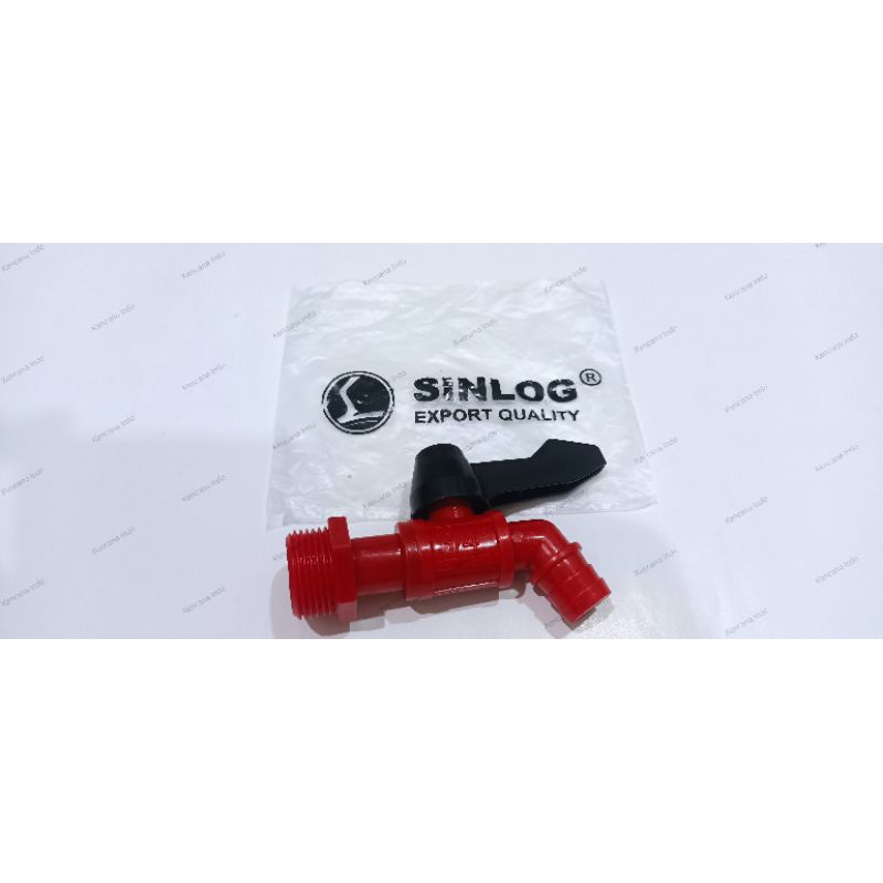 Jual KRAN AIR PLASTIK PVC TEBAL SINLOG 3/4 INCH, MODEL BARU | Shopee ...