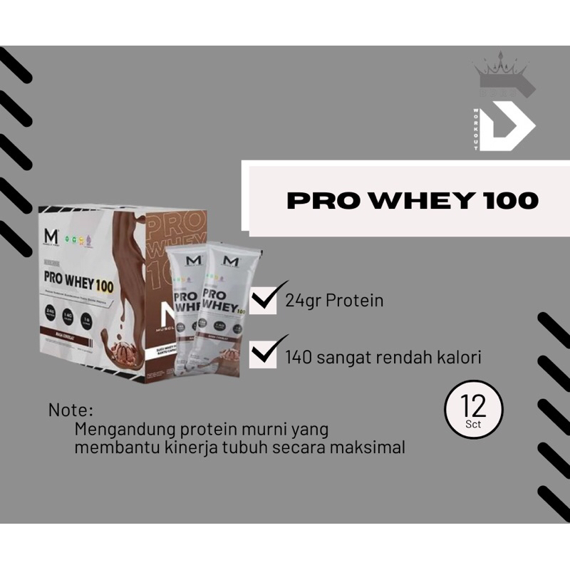 Jual PRO WHEY BOX - PRO WHEY 100 - MUSCLE FIRST - SUSU WHEY PROTEIN ...