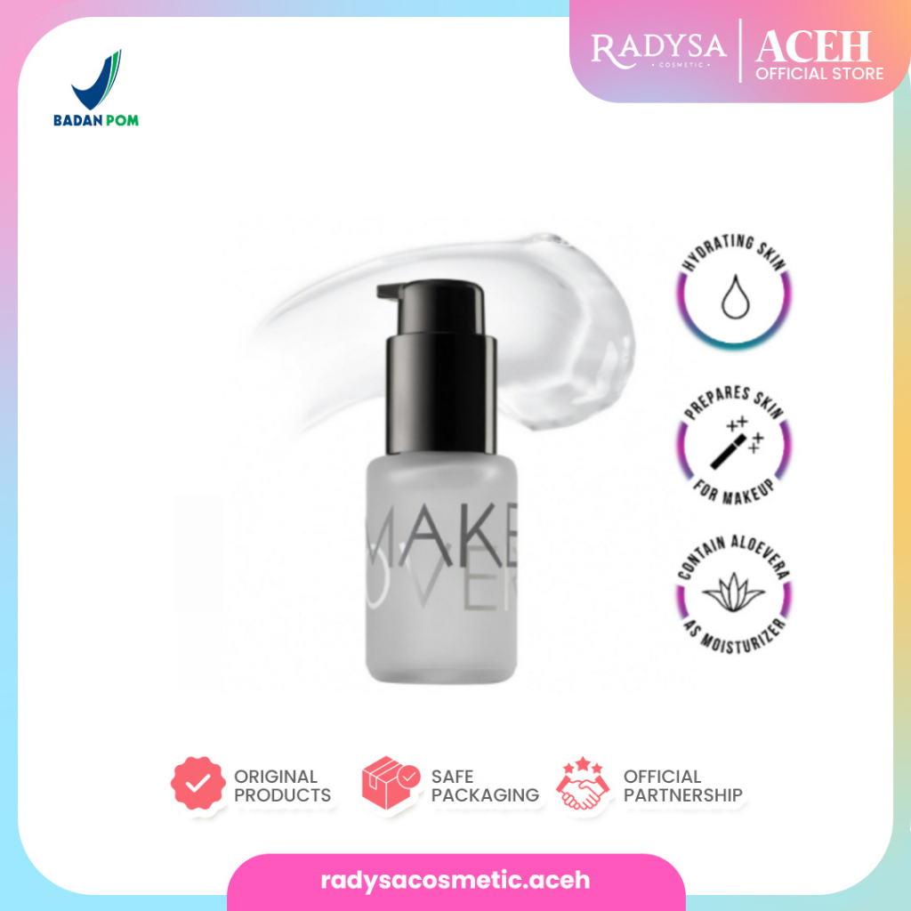 Jual 𝐑𝐀𝐃𝐘𝐒𝐀 ️- MAKE OVER Hydration Serum 33 ml - Hydrating Makeup ...
